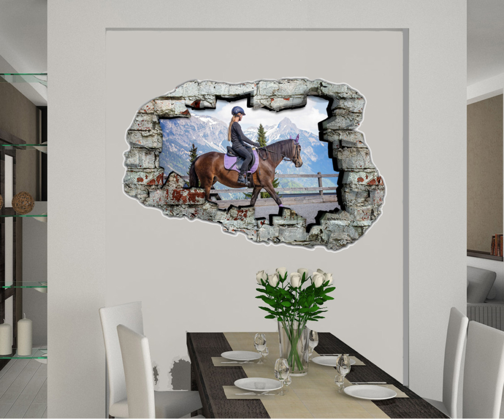 Fabelhafte Wandtattoo Wohnzimmer 3d Bild