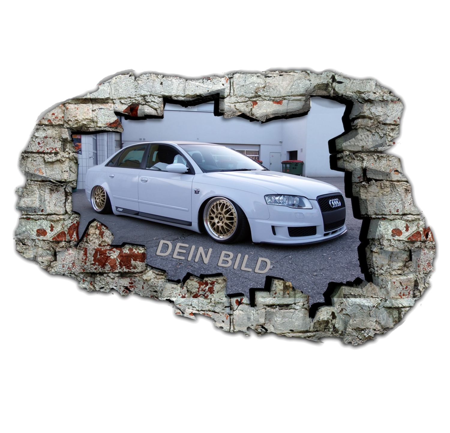 Wandtattoo mit eigenem Bild 3d Foto Wandtattoos gestalten